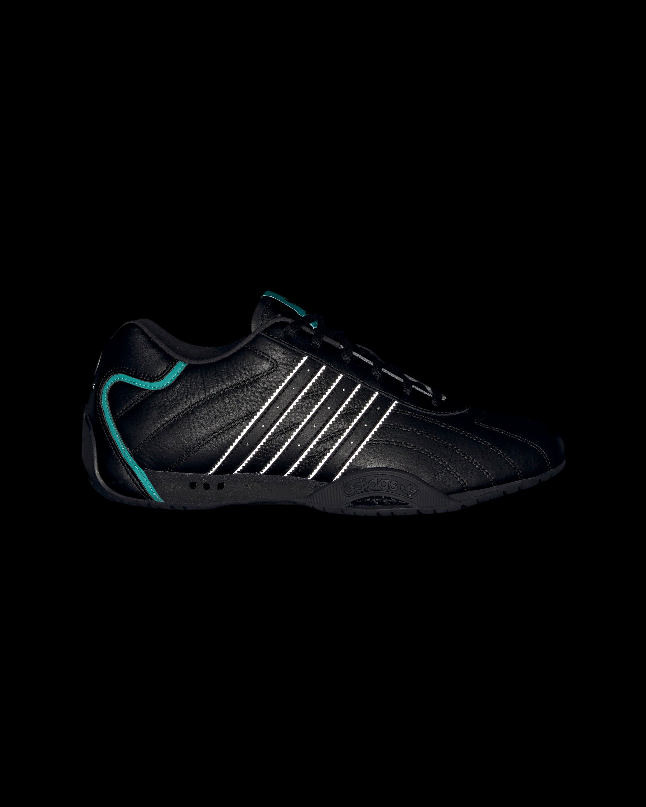 Adi Racer Lo Shoes Black | Official Mercedes-AMG PETRONAS F1 Team Store