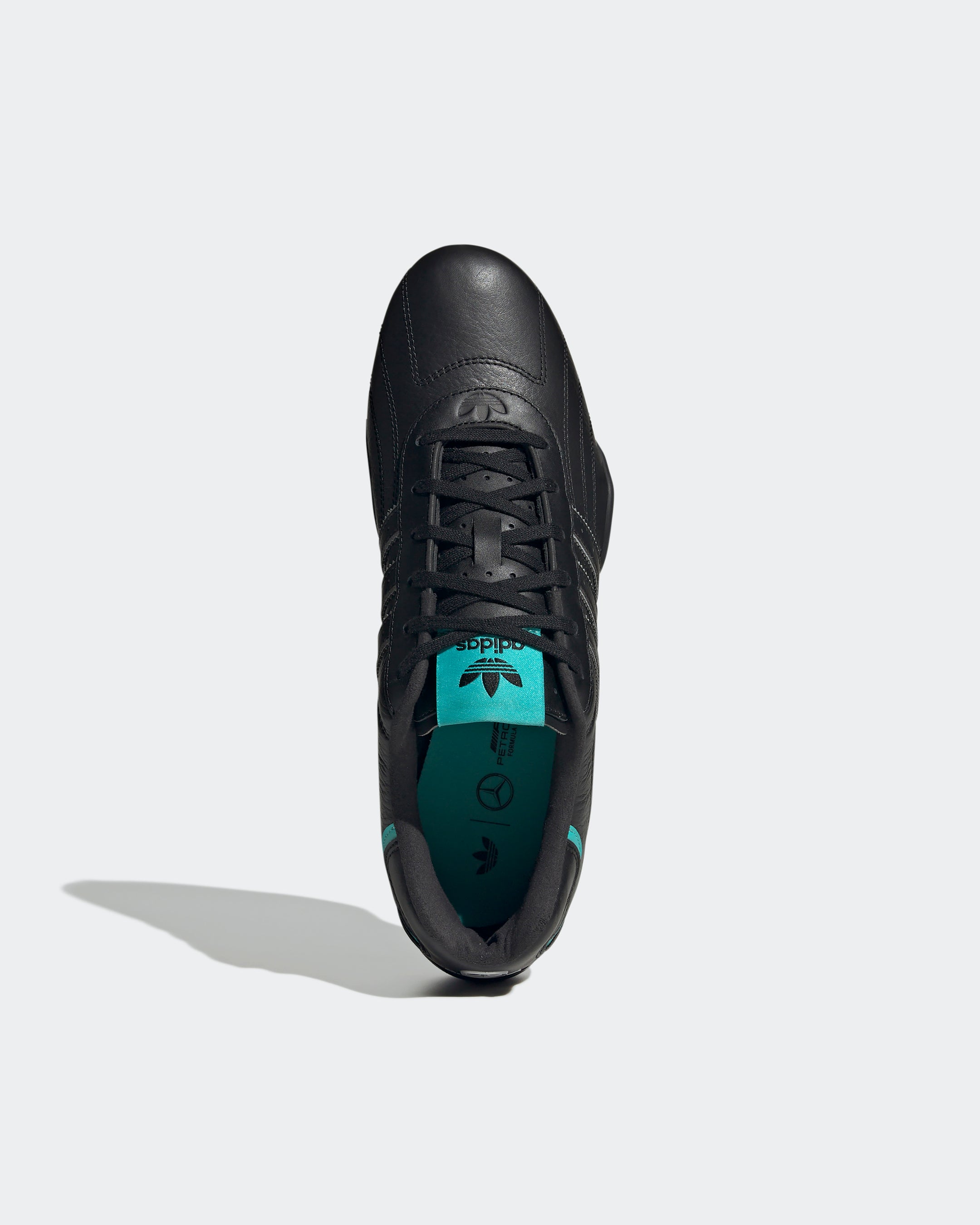 Adi Racer Lo Shoes Black | Official Mercedes-AMG PETRONAS F1 Team Store