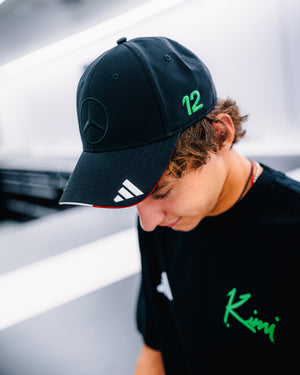 2025 Kimi Antonelli Special Edition Monza Cap Black | Official Mercedes ...