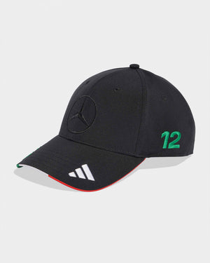 2025 Kimi Antonelli Special Edition Monza Cap Black | Official Mercedes ...