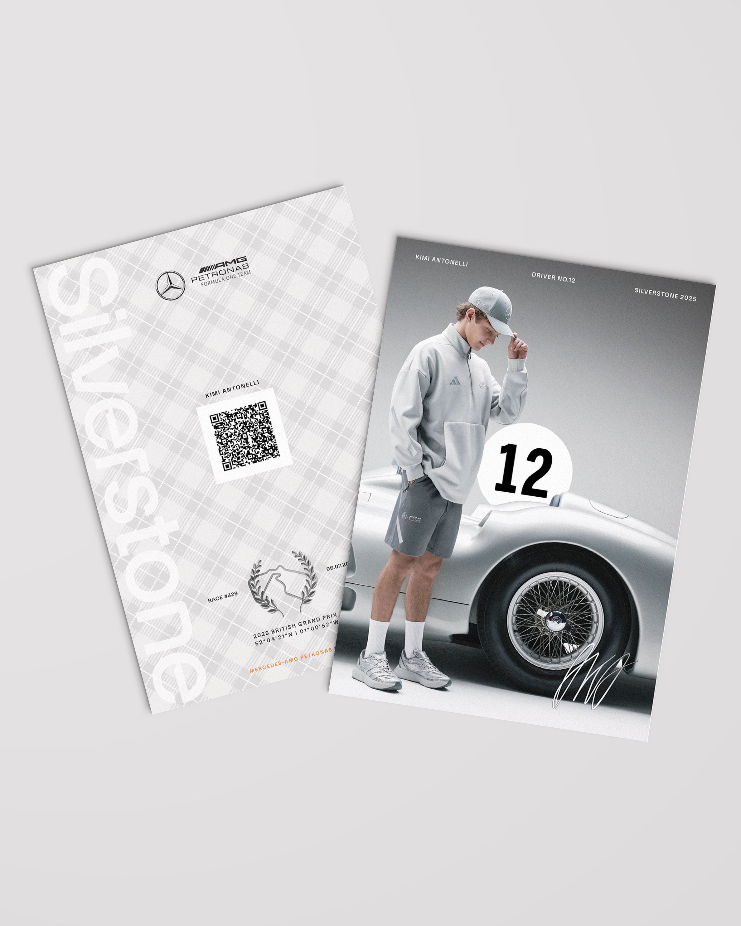 Special Edition Silverstone Driver Cards | Official Mercedes-AMG ...