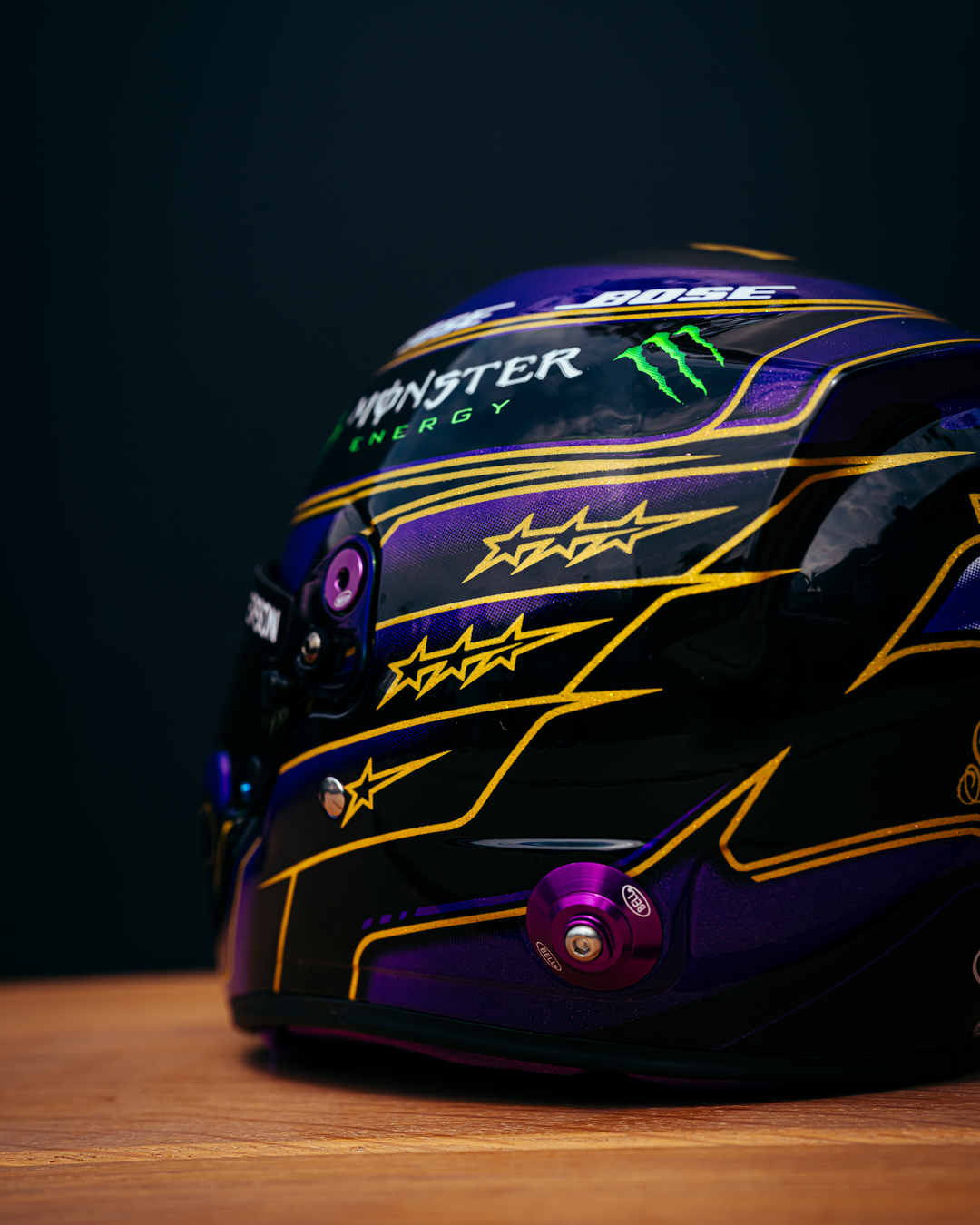 Lewis Hamilton Abu Dhabi 2020 Mini Bell Helmet Replica 1:2 | Official ...